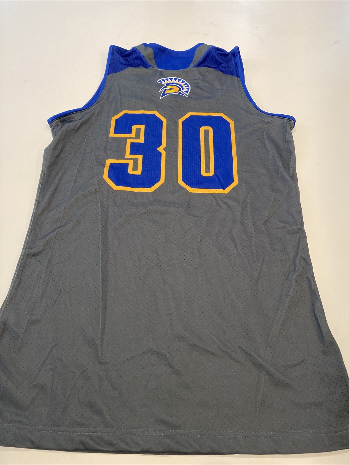 Game Worn Used adidas San Jose State Spartans SJSU Basketball Jersey ...