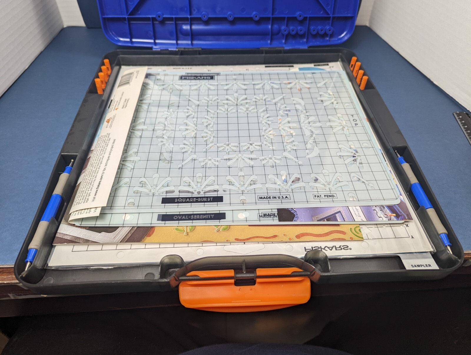 Fiskars® ScrapBoss™ + 5 Additional Embossing Templates | eBay