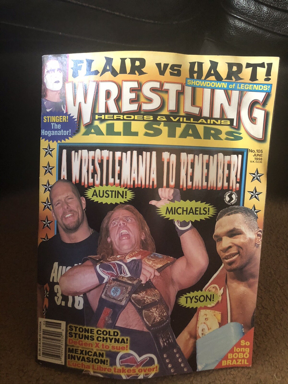 Wrestling Heroes & Villians All Stars Magazine Vintage | eBay