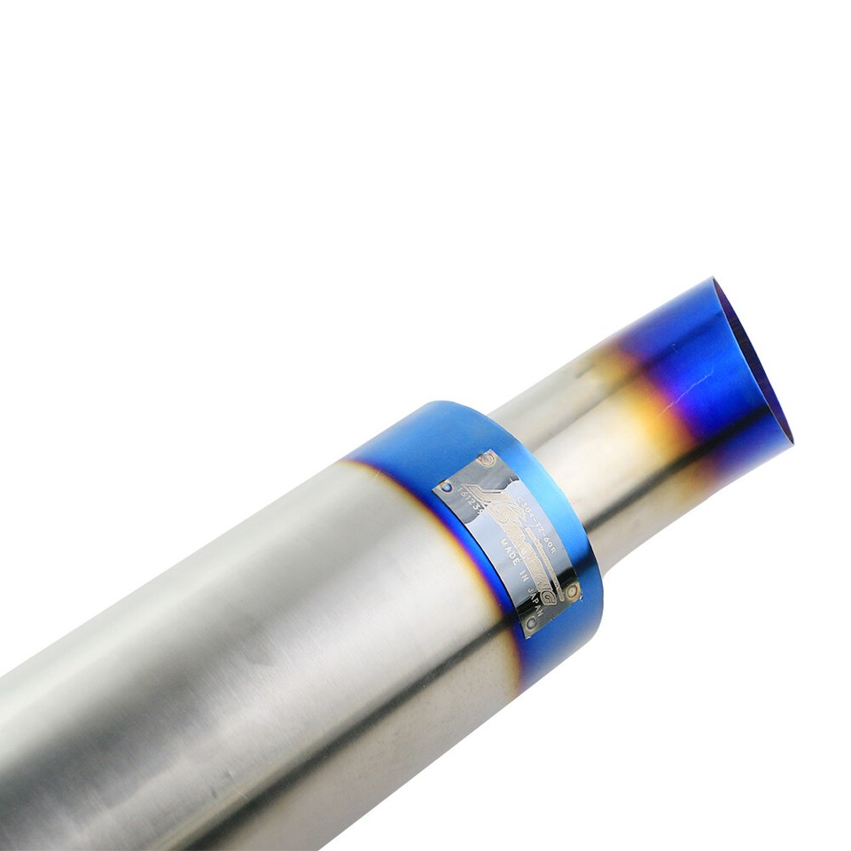 2.5'' ID Straight Flow Racing Exhaust Muffler Tip OD 3.5'' OD Body 5 ...