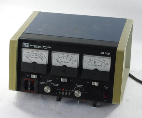 E-C APPARATUS EC-500 ELECTROPHORESIS POWER SUPPLY - Untested | eBay