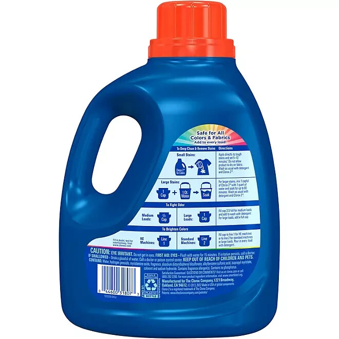 Clorox 2 MaxPerformance Laundry Stain Remover and Color Booster ...