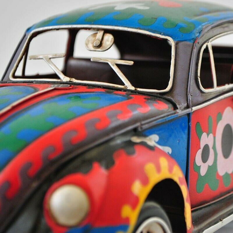 Vintage Collectible Replica Model 1934 VW Beetle Love Bug Car Metal 13 ...
