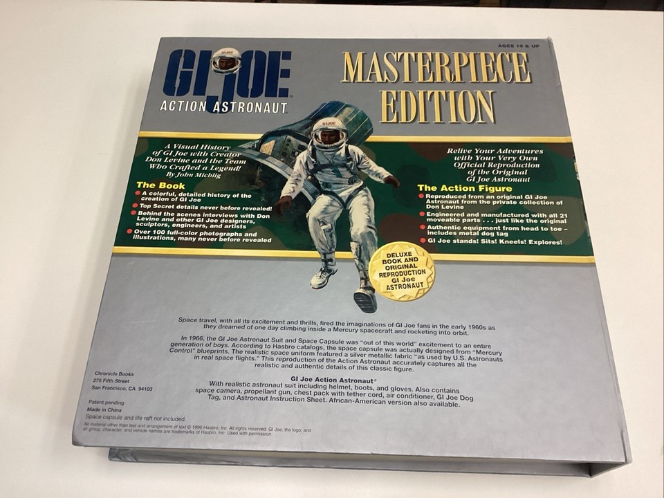 GI Joe Action Astronaut Masterpiece Edition FAO Schwarz In Box ...