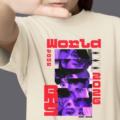 BTS World Tour 2026 | Come Back Bangtan T-shirt, Kpop fan, Army, BTS ...