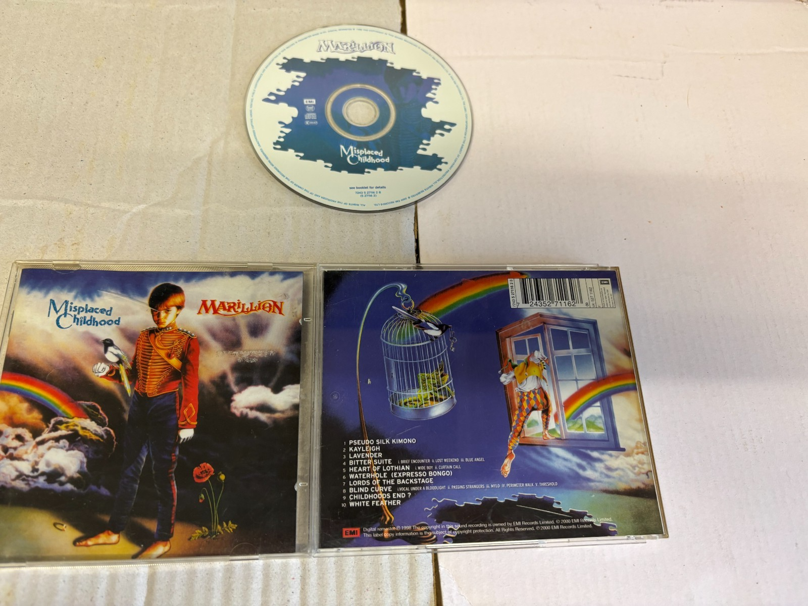 marillion misplaced childhood cd vgc 1998 | eBay UK