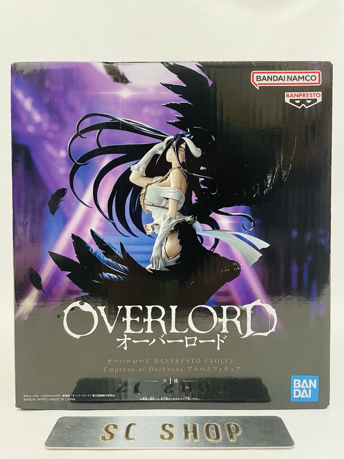 Overlord BANPRESTO EVOLVE Empress of Darkness Albedo Figure Anime Japan ...