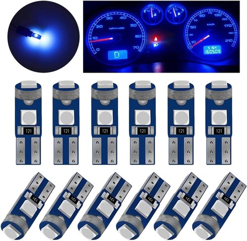 T5 LED Bulbs, 74 73 37 2721 Bulb 12 Volt Replacement, Bright Canbus ...