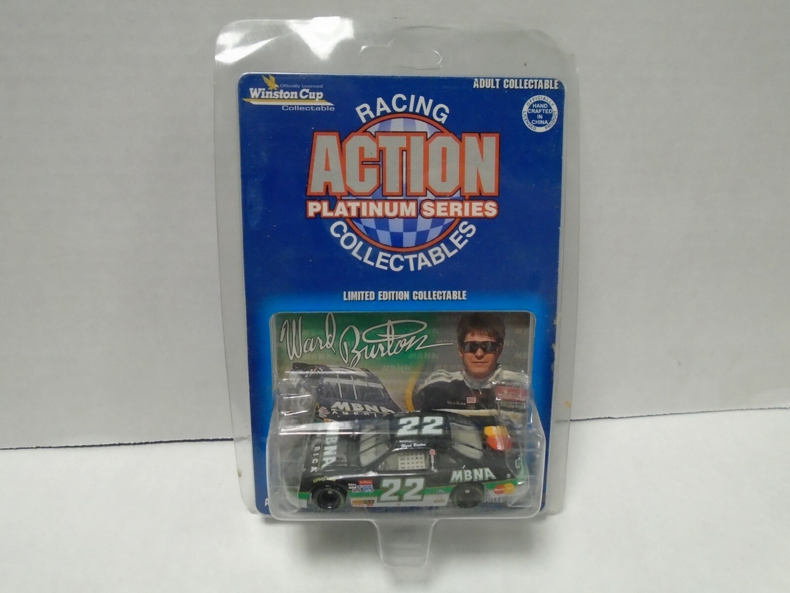 Ward Burton #22 MBNA Action Platinum Series 1:64 Die Cast 061019AMCAR2 ...