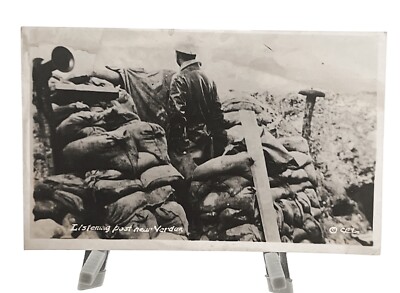 WW1 Era RPPC Real Photo Listening Post Near Verdun France | eBay