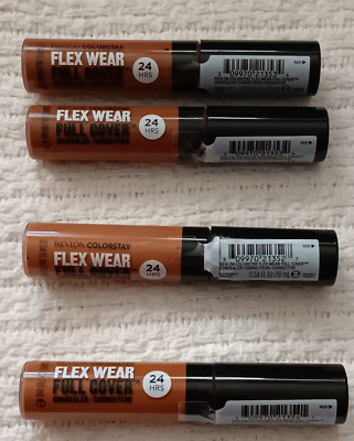Revlon Colorstay 075 Hazelnut 078 Nutmeg 076 Caramel Flex Wear ...