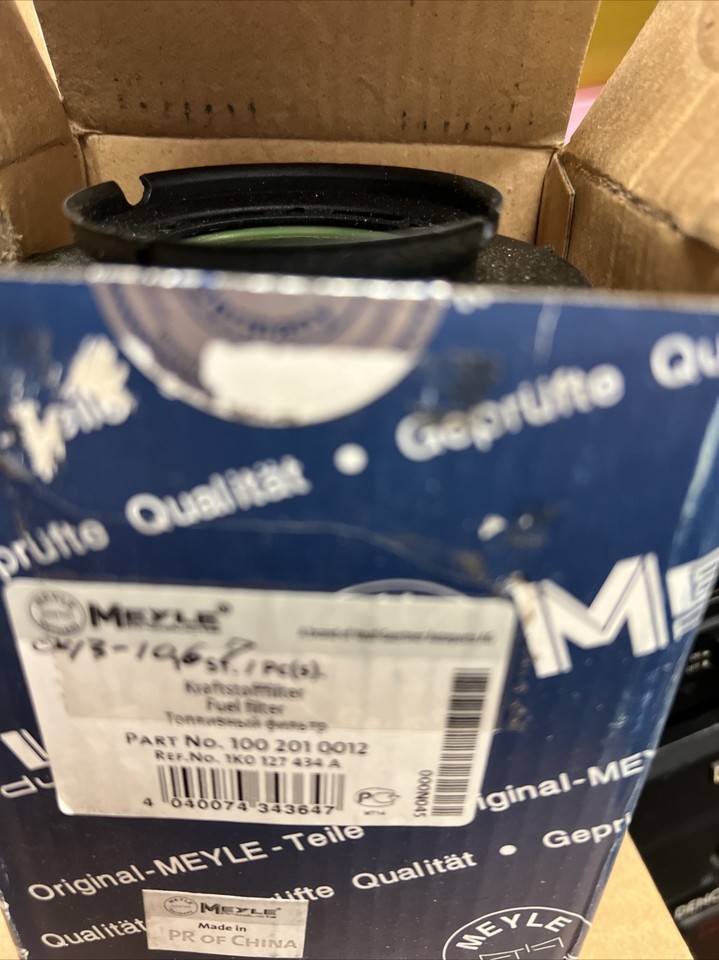 MEYLE 100 201 0012 Fuel filter for AUDI,SEAT,SKODA,VW | eBay