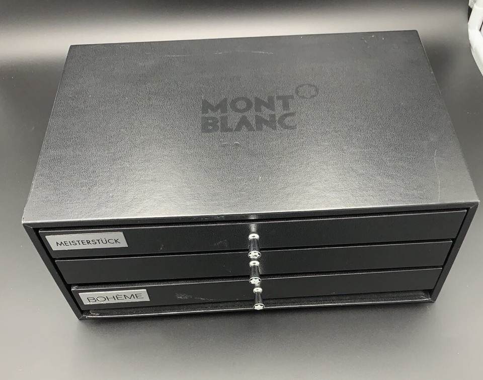 Mont Blanc collectors box for 30 pens | eBay