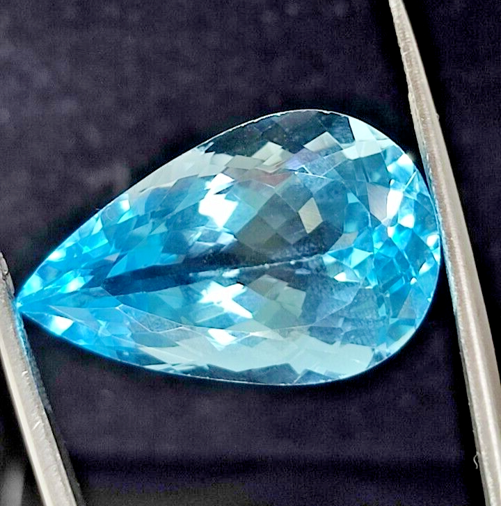 26.86 ct Top Quality Faceted Swiss Topaz Loose Gemstone | eBay