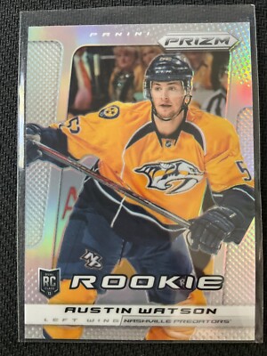 Austin Watson 2013-14 Panini Prizm Silver Prizm Parallel RC Card #255 ...