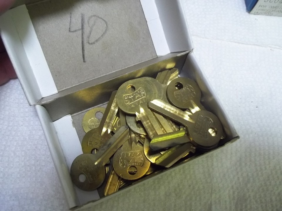 NOS Lot of (226) Star Y52-Y220-C05-OBR1DB-MORE Key Blanks -LOCK SMITH ...