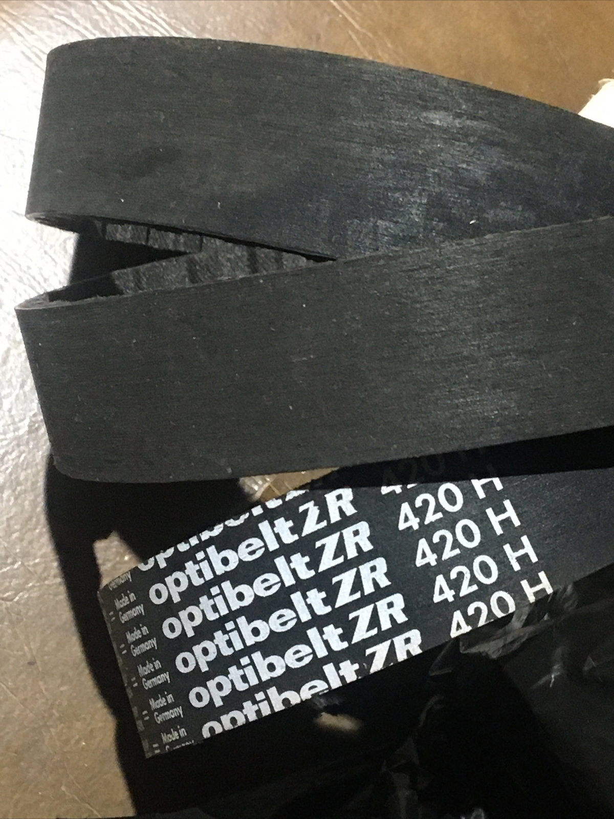 USA SHIP OPTIBELT timing belt ZR 420H 100 420l100 42” Long 1” Wide 3/8 ...