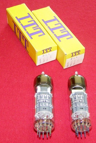 2 x ECLL800 Röhre ITT/Lorenz Paar selektiert NIB [529] | eBay