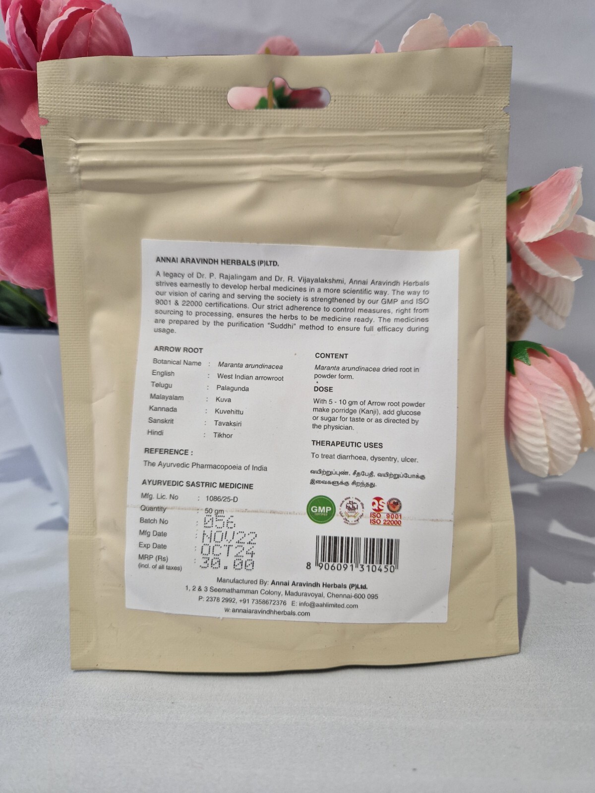 Arrowroot Powder Kudzu Root Powder Flour Thickening Agent 50g | eBay UK
