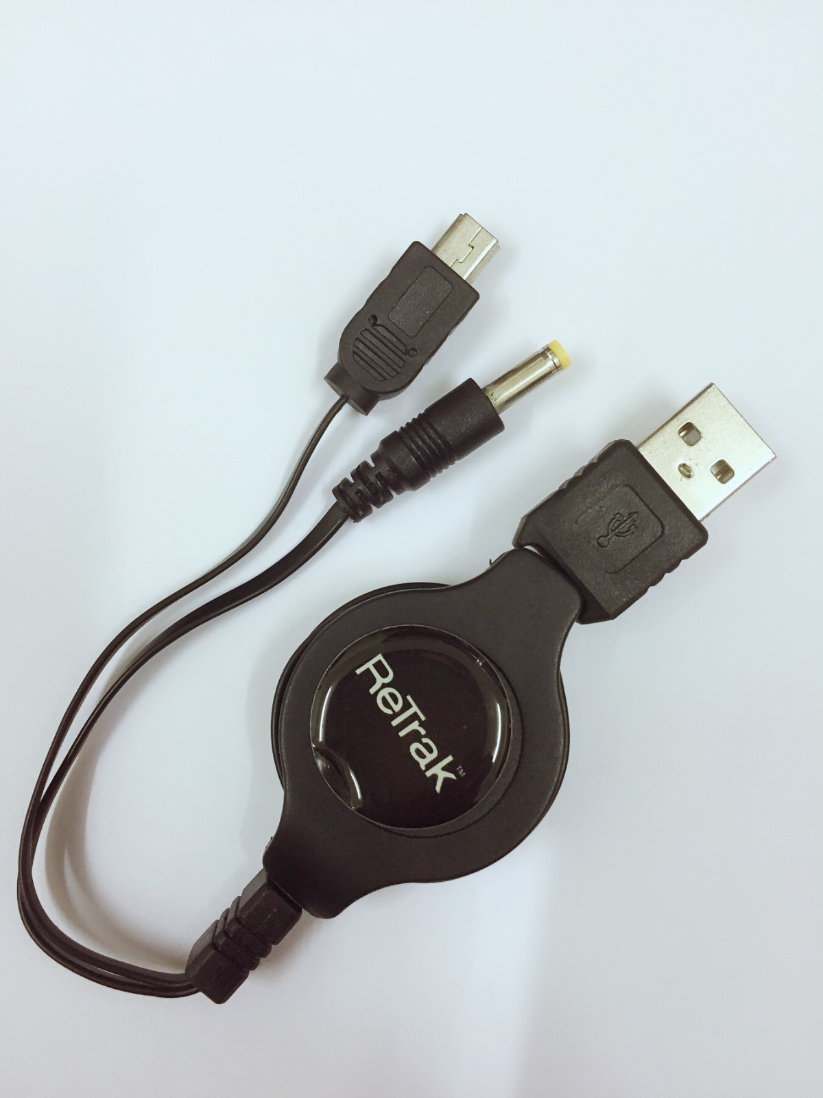 UK Retractable 2-in-1 USB Data Cable/Charging Lead for Sony PSP 1000 ...
