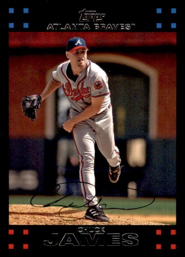 2007 Topps #201 Chuck James Atlanta Braves | eBay