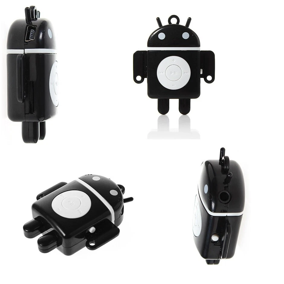 Black Android Robot