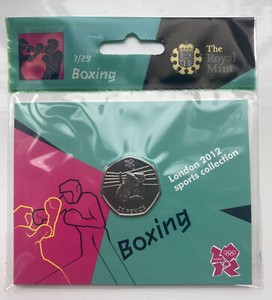 London 2012 BOXING 50p Coin, New Sealed From Royal Mint. | eBay