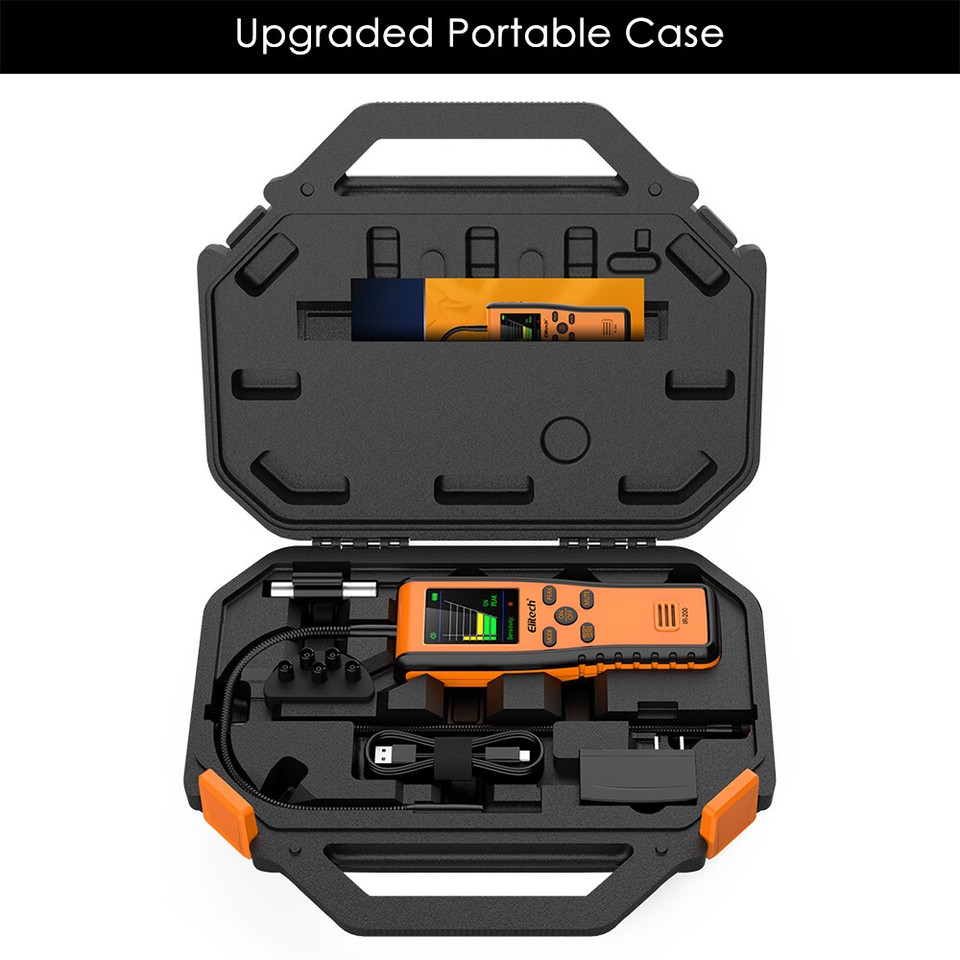 Elitech 2-in-1 Refrigerant Leak Detector Infrared&Heated Diode Sensor ...