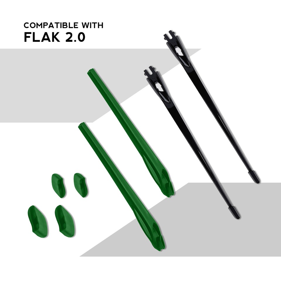 Wholesale Replacement Black Arm Temples for-Oakley Flak 2.0 OO9295 ...
