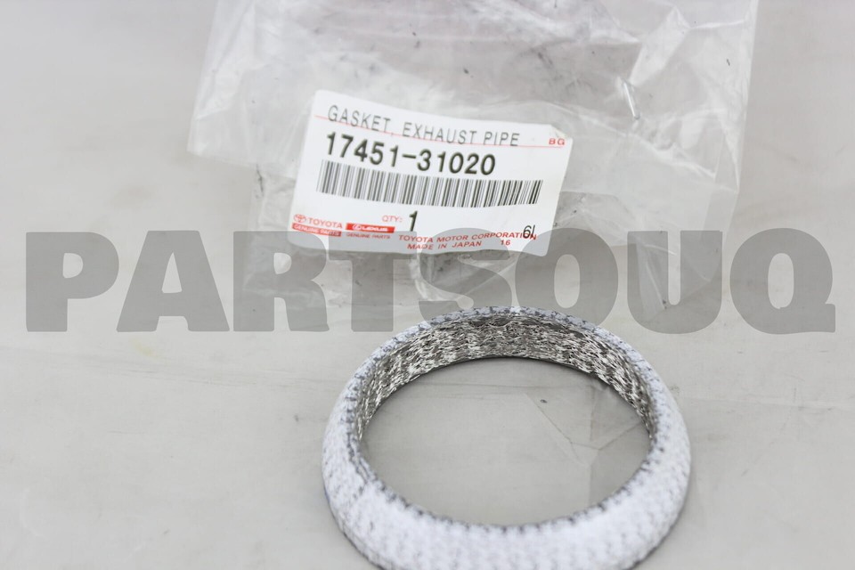 1745131020 Genuine Toyota GASKET, EXHAUST PIPE 17451-31020 | eBay