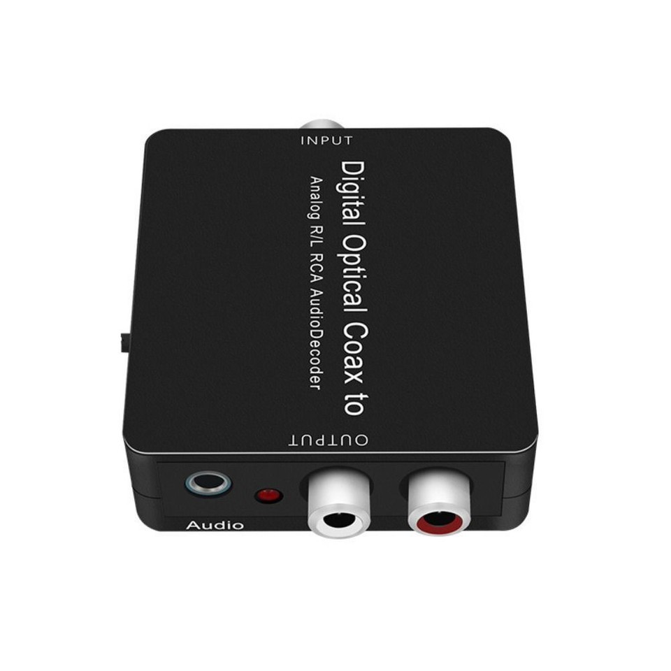 Digital Optical SPDIF Toslink L/R Audio Decoder Optical Decoder Dolby ...