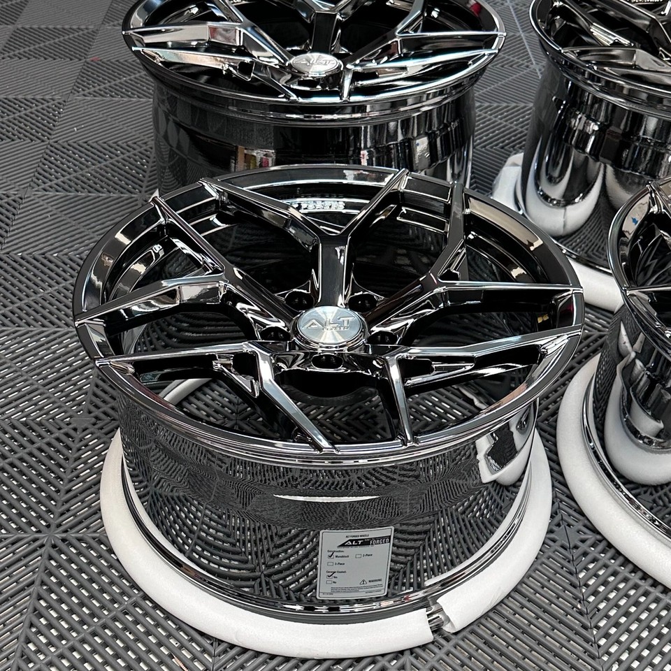 20" 21" ALT12 Forged Chrome wheels for C8 Corvette Concave Z06 / E-ray ...