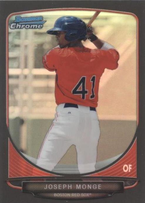 2013 Bowman Draft Picks & Prospects - Draft Picks Chrome Joseph Monge # ...