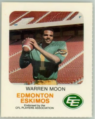 1981 Edmonton Eskimos Red Rooster COMPLETE SET - Warren Moon ROOKIE ...