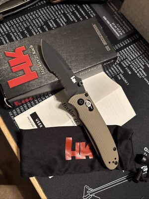 HK Benchmade Snody Limited Edition 14210SBK-702 Spear Point Axis RARE ...