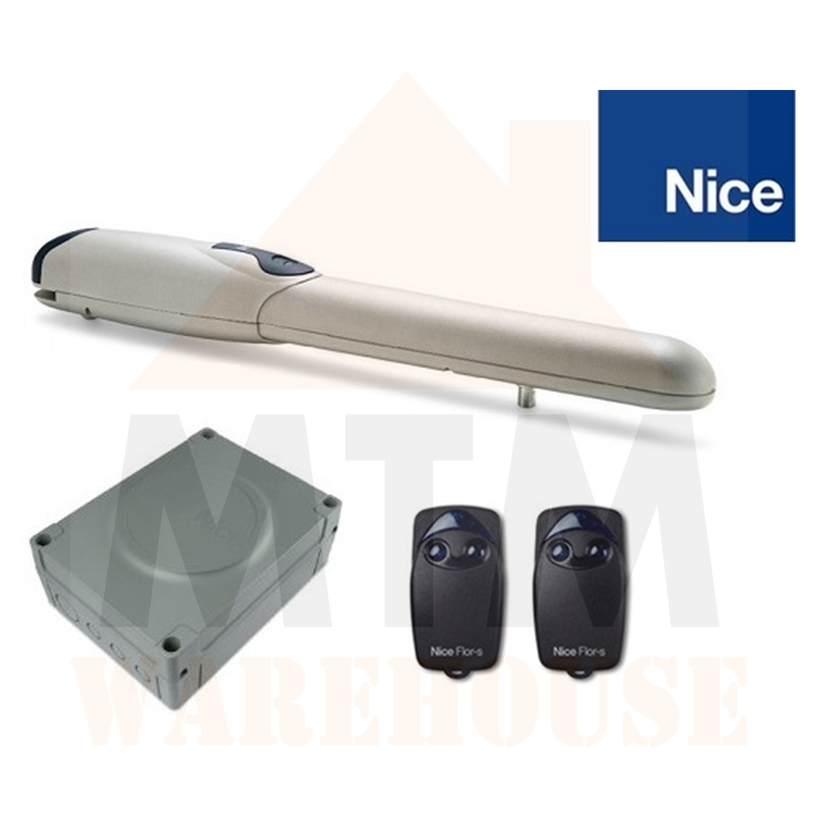 Nice Wingo Automatic Single Swing Gate Motor Kit Operator WG2024 Single ...