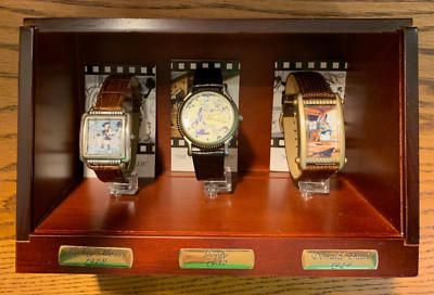NEW Disney Film Classics Watch Set Steamboat Willie Mickey Goofy Donald ...