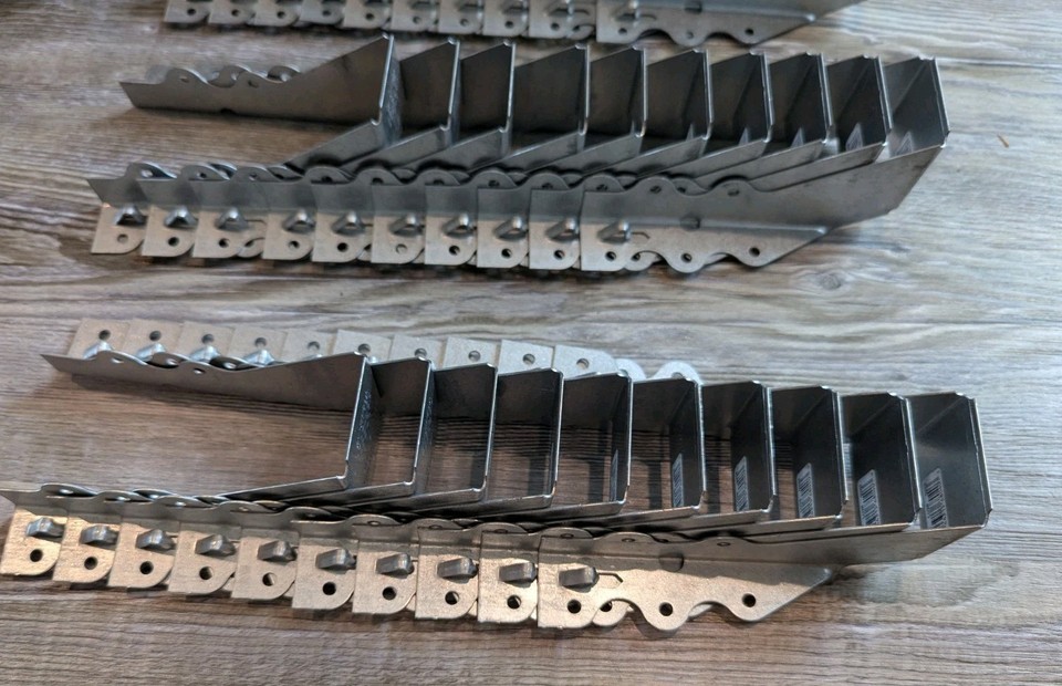 (50) pack Simpson Strong Tie LU26 20 Gauge Steel 2 x 6 Face Mount Joist ...