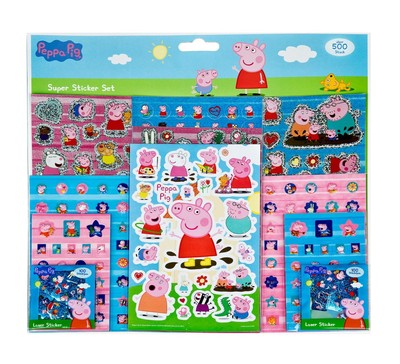Peppa Pig Sticker Set 500 st | eBay