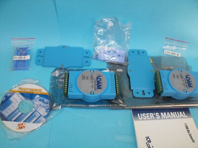 Advantech ADAM-4021 AO RS-485 Remote I/O+ADAM-4060 4Relay RS-485 Remote ...