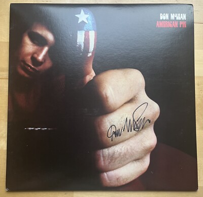 Dom Mclean - American Pie SIGNED Vinyl Lp Limited Edition 602547670403 ...