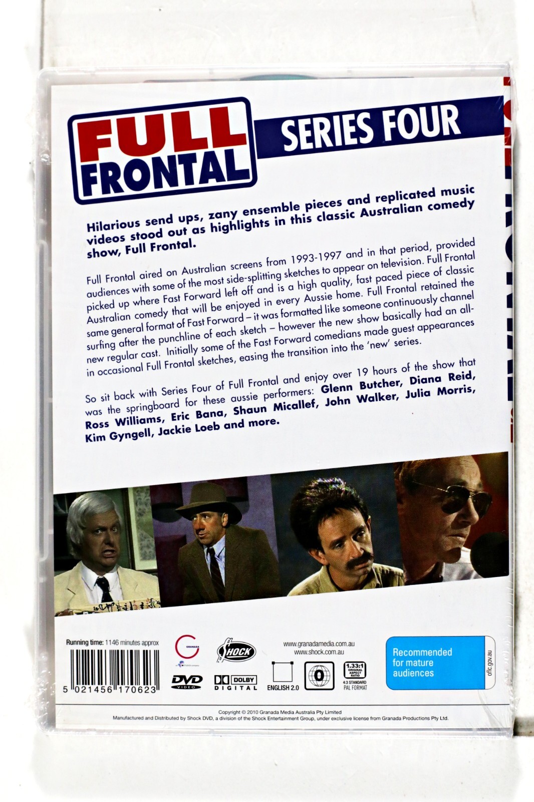 Full Frontal : Series 4 : 6 DVD Set Reg 0 New Unsealed - Aussie Comedy ...