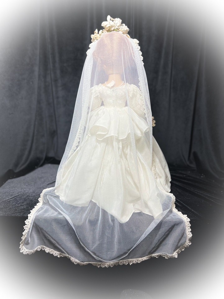 17” Madame Alexander 1938-44 Composition Wendy Ann Bride Doll ...