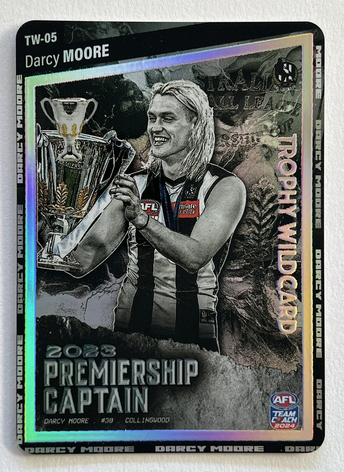 2024 Teamcoach Trophy Wildcard TW-05 Darcy Moore Code Unused ...