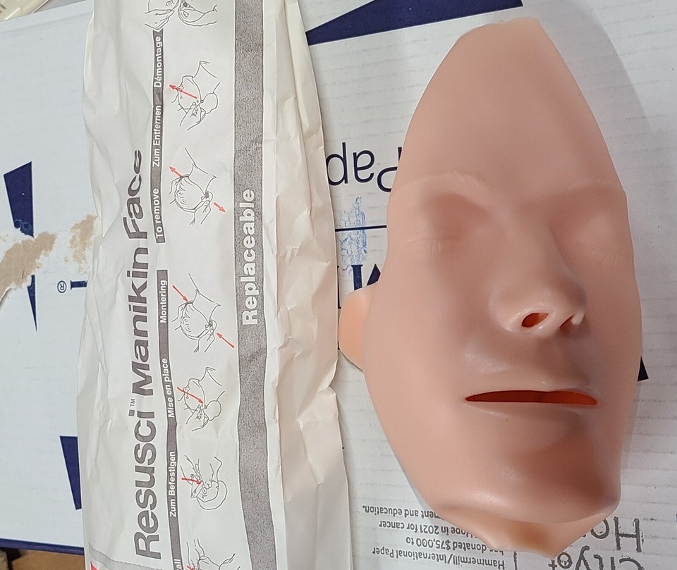 Brand New Laerdal Resusci Anne Replaceable Manikin face for Laerdal CPR ...