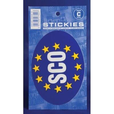 SCO Euro Flag Sticker - Car / Caravan Motorhome Self Adhesive | eBay UK