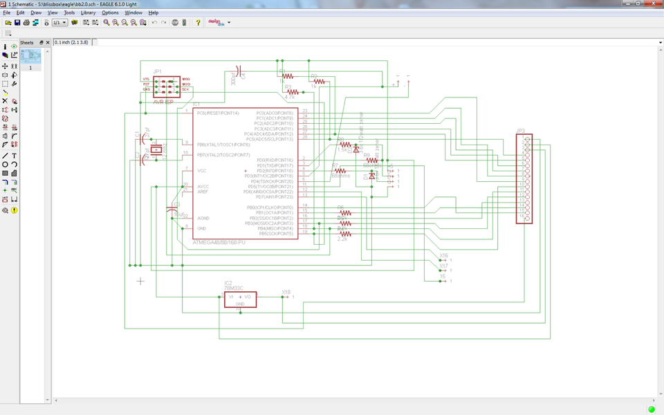 atmega328 project board for d.y.i DYI projects. USB ready | eBay