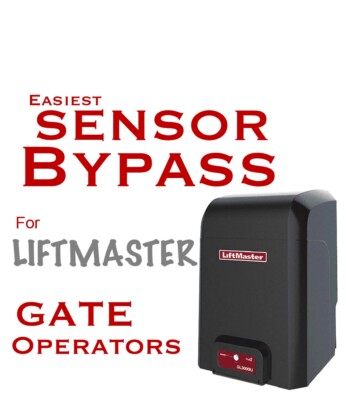 Sensor Bypass For Liftmaster Gate Operators | eBay