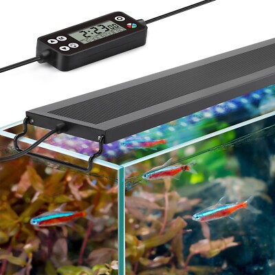 hygger Aquarium Light 12 18 24 30 36 48 inch Full Spectrum Fish Tank ...