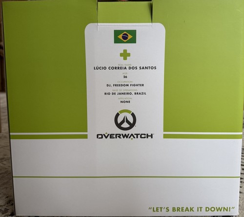Blizzard Overwatch Lucio Collectible Statue Figure Original | eBay